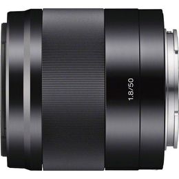Sony Objektiv "SEL-50F18 E-Mount Standard Festbrennweite" Objektive schwarz Objektive
