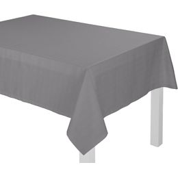 Tischdecke WIRTH "WIRTHNatur" Tischdecken Gr. B/L: 130 cm x 220 cm, eckig, grau Tischdecken