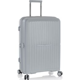 Hartschalen-Trolley Heys "AirLite, 66 cm" Gr. B/H/T: 46 cm x 66 cm x 28 cm 82 l, grau (grey) Koffer Hartschalenkoffer