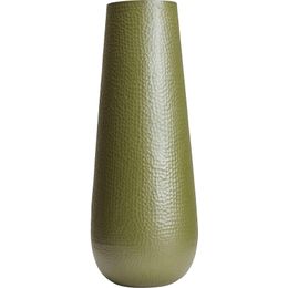 Bodenvase Best "Lugo" Vasen Gr. H: 80 cm Ø 30 cm, grün (waldgrün) Blumenvasen