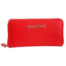 Valentino Handbags Geldbörse VALENTINO BAGS "DIVINA" rot Kleinlederwaren Geldbörsen Geldbeutel Portemonnaie Damenbörse