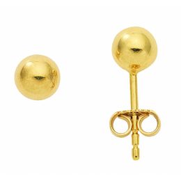 Adelia´s Paar Ohrhänger ADELIA´S "Damen Goldschmuck 1 333 Gold Ohrringe / Ohrstecker Ø 5 mm" Gr. Damen, goldfarben (gold) Damen Ohrhänger