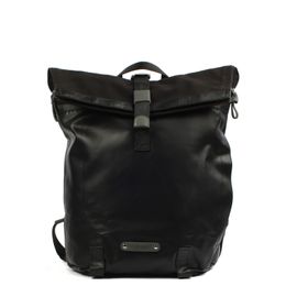 Laptoprucksack 7CLOUDS "Dwars 7.4" Gr. B/H/T: 28 cm x 37 cm x 11 cm, schwarz (black) Rucksäcke Taschen