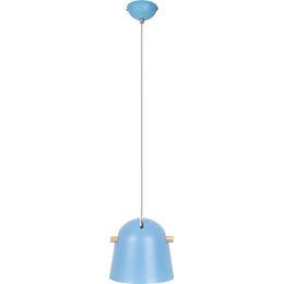 Pendelleuchte Nino Leuchten "TALLY" Lampen Gr. 1 flammig, Ø 23,00 cm Höhe: 150,00 cm, blau Pendelleuchten und Hängeleuchten
