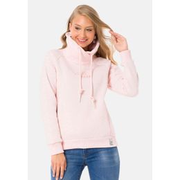 Cipo & Baxx Sweatshirt CIPO & BAXX Gr. L, rosa (shellpink) Damen Sweatshirts