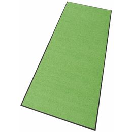 Läufer wash+dry by Kleen-Tex "Trend Uni" Teppiche Gr. B/L: 120 cm x 180 cm, 7 mm, 1 St., grün (apfelgrün) Küchenläufer
