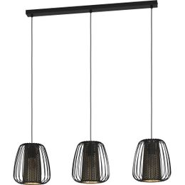 Hängeleuchte Eglo "CURASAO" Lampen Gr. Höhe: 110,00 cm, schwarz Pendelleuchten und Hängeleuchten