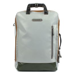 Laptoprucksack 7CLOUDS "Agal 7.2 M" Gr. B/H/T: 30 cm x 40 cm x 13 cm, grün (grau, grün, khaki) Rucksäcke Taschen