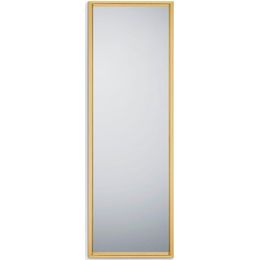 Dekospiegel Mirrors and More "ABBIE" Spiegel Gr. B/H/T: 50 cm x 150 cm x 6 cm, dekorative Rahmenoptik, goldfarben Dekospiegel