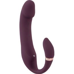 Doppel-Vibrator Javida Vibratoren lila (dunkellila) Klassische Vibratoren