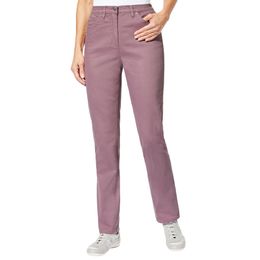 Stretch-Jeans Casual Looks Gr. 54, Normalgrößen, lila (mauve) Damen Jeans Stretch