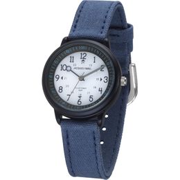 Solaruhr Jacques Farel "ORSO 3050" Armbanduhren blau Kinder Kinderuhren
