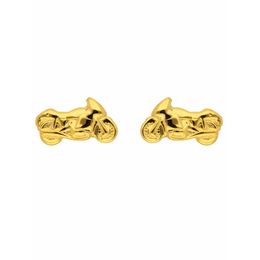Adelia´s Paar Ohrhänger ADELIA´S "333 Gold Ohrringe Ohrstecker Motorrad" Gr. Damen, Gelbgold 333, goldfarben (gold) Damen Ohrhänger