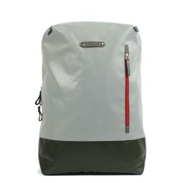 Laptoprucksack 7CLOUDS "Novis 7.1 B" Gr. B/H/T: 31 cm x 44 cm x 11 cm, bunt (grey, junglegreen, red) Rucksäcke Taschen