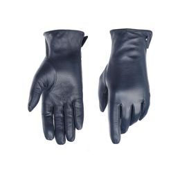 Lederhandschuhe Pearlwood "Pam" Gr. 7, blau (blue) Damen Handschuhe Fingerhandschuhe