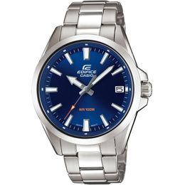 Quarzuhr CASIO EDIFICE "EFV-100D-2AVUEF" Armbanduhren silberfarben (edelstahlfarben, silberfarben) Herren Quarzuhren