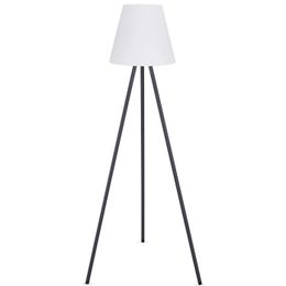 Stehlampe Paco Home "ROBIN" Lampen Gr. Ø 35 cm Höhe: 148 cm, grau Standleuchten