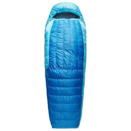Sea To Summit - Trek -9°C Down Sleeping Bag - Daunenschlafsack Gr Long Zip: Left Blau