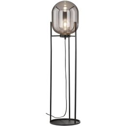 Fischer und Honsel Stehlampe FISCHER & HONSEL "Regi" Lampen Gr. 1 flammig, Ø 28,00 cm Höhe: 110,00 cm, schwarz Standleuchten