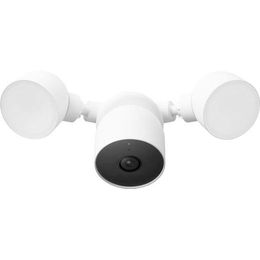 Google Überwachungskamera "Nest Cam mit Flutlicht – Außen, Kabel" Überwachungskameras weiß Smart Home Sicherheitstechnik