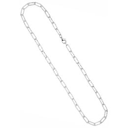 Kette ohne Anhänger Jobo Halsketten Gr. Silber 925 (Sterlingsilber), Länge: 60 cm, silberfarben (silber 925) Damen Ketten ohne Anhänger