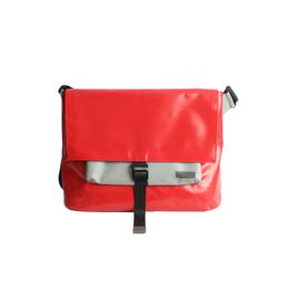 Laptoptasche 7CLOUDS "Tego 7.4" Gr. B/H/T: 36 cm x 29.00 cm x 10 cm one size, rot (red, grey) Damen Taschen Koffer