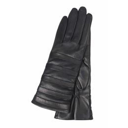 Lederhandschuhe Gretchen Gr. 7, schwarz Damen Handschuhe Fingerhandschuhe