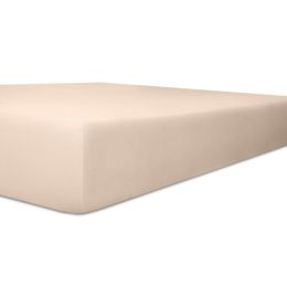 Spannbettlaken kneer "Exclusive-Stretch" Laken Gr. B/L: 180-200 cm x 200-220 cm 1 St., Jersey-Elasthan, 40 cm, 180-200 x 200-220 cm, rosa (zartrose) Spannbettlaken optimaler Sitz