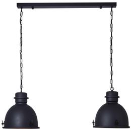 Pendelleuchte Brilliant "Kiki" Lampen Gr. 2 flammig, Höhe: 121 cm, schwarz (schwarz korund) Pendelleuchten und Hängeleuchten