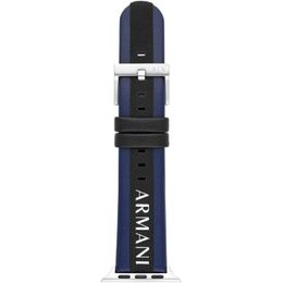 Smartwatch-Armband Armani Exchange "Apple Strap, AXS8022" Uhrenarmbänder blau Ersatzarmbänder