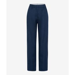 Culotte Brax "Style MIC S" Gr. 34, Normalgrößen, blau (navy) Damen Hosen Culottes Hosenröcke