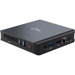 CSL Mini-PC "Narrow Box Ultra HD Compact v4 / Win 10 Pro" Computer Gr. 4 GB RAM, schwarz Mini PC