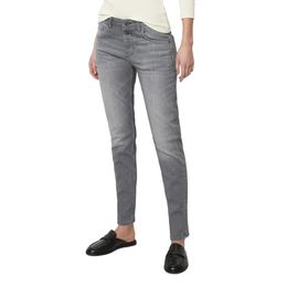 Marc O'Polo 5-Pocket-Jeans MARC O'POLO "aus Organic Cotton-Lyocell-Mix" Gr. 29 32, Länge 32, grau Damen Jeans 5-Pocket-Jeans