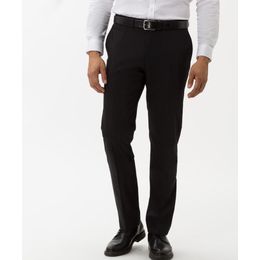 Anzughose Brax "Style ENRICO" Gr. 46, Normalgrößen, schwarz Herren Hosen Anzughosen
