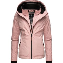 Marikoo Jacke 'Erdbeere' Damen Gr&ouml;&szlig;e L ros&eacute; / schwarz
