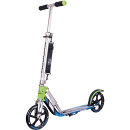 Scooter Hudora "Big Wheel 205" grün (grün, blau) Cityroller