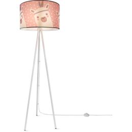 Stehlampe Paco Home "Trina Ela" Lampen Gr. Höhe: 148,5 cm, weiß Kinder Kinderlampe Kinderzimmerleuchten