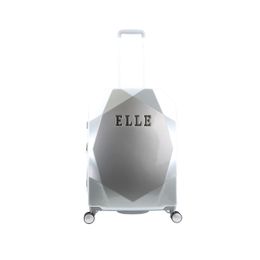 Koffer ELLE "ELLE" Gr. B/H/T: 3.5 cm x 67 cm x 28 cm, silberfarben Koffer Trolleys