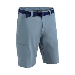 Funktionsshorts Maier Sports "Huang" Gr. 48, Normalgrößen, blau (rauchblau) Herren Hosen Sport Shorts