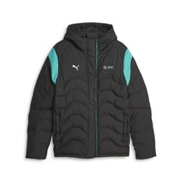 Windbreaker Puma "Mercedes-AMG PETRONAS MT7 Ecolite Steppjacke Herren" Gr. L, schwarz (black) Herren Jacken Sportjacken