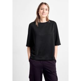 Sweatshirt Cecil Gr. L (42), schwarz (black) Damen Sweatshirts