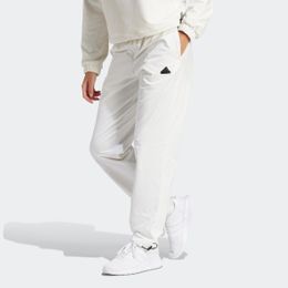 Sporthose adidas Sportswear "W C ESC Q1 PT" Gr. M, N-Gr, weiß (off white) Damen Hosen Trainingshosen