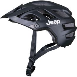 Fahrradhelm JEEP E-BIKES "Pro" Helme Gr. L Kopfumfang: 58 cm - 61 cm, schwarz Fahrradhelme für Erwachsene