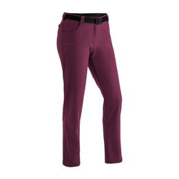 Funktionshose Maier Sports "Perlit W" Gr. 17, Kurzgrößen, pink (magenta) Damen Hosen Funktionshosen