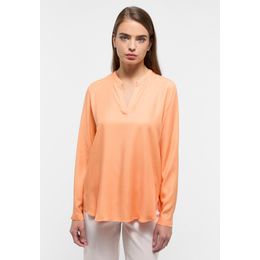 Longbluse Eterna "LOOSE FIT" Gr. 38, orange (mandarine) Damen Blusen Longblusen