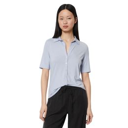 Marc O'Polo Blusenshirt MARC O'POLO Gr. S, blau (hellblau) Damen Shirts Blusenshirts