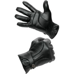 Lederhandschuhe Pearlwood Gr. 8,5, schwarz Damen Handschuhe Accessoires
