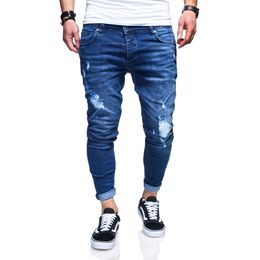 Slim-fit-Jeans behype "ODIN" Gr. 29, Länge 32, blau Herren Jeans Slim Fit