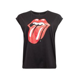 Merchcode Shirt 'Rolling Stones Tongue' Damen Gr&ouml;&szlig;e XXXL rot / schwarz / wei&szlig;