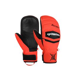 Fäustlinge Reusch "Worldcup Warrior R-TEX XT Junior Mitten" Gr. 5,5, schwarz (schwarz, rot) Kinder Handschuhe Accessoires